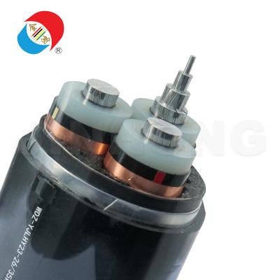 China LSZH Flame Retardant Aluminum Alloy Steel Wire Armoured MV Cable for Urban Grid & Green Infrastructure for sale