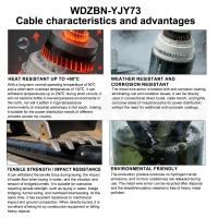 China XLPE Cable Non-halogen Fire-survival Steel Wire Armoured MV Cable for Substation & Closed High-standard Industrial Infrastructure for sale