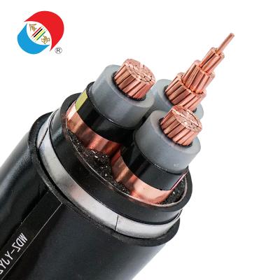 China Medium Voltage LSZH Double Steel Tape Armoured XLPE Cable | Underground Direct-Burial Anti-Puncture MV Cable for Industrial Incoming & Urban Grid Retrofit for sale
