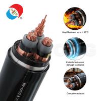 China Medium Voltage LSZH Double Steel Tape Armoured XLPE Cable | Underground Direct-Burial Anti-Puncture MV Cable for Industrial Incoming & Urban Grid Retrofit for sale