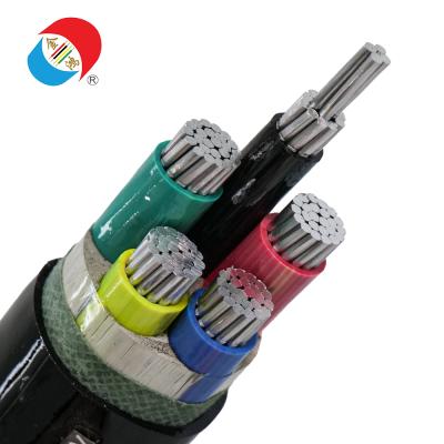 China VLV Aluminum Core PVC Insulated PVC Sheathed Low Voltage Power Cable for Outdoor Civil & Municipal Fixed Distribution Projects for sale