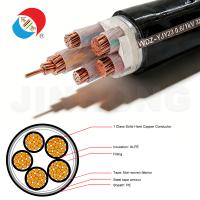 China 0.6/1kV WDZ-YJY23 Steel Tape Armored LSZH Flame Retardant Power Cable for Direct Burial, Tunnel & Underground Infrastructure Wiring for sale