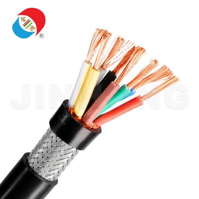 China RVVP1 Spiral Wound Shielded Flexible Control Cable | Cost-Effective EMI Resistant Signal Wiring Cable for sale