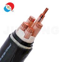 China YJV32 0.6/1kV SWA Armored Power Cable | Tensile Resistant Vertical Laying XLPE Copper Cable for sale
