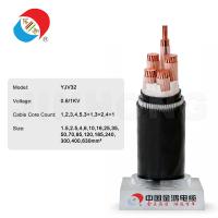 China YJV32 0.6/1kV SWA Armored Power Cable | Tensile Resistant Vertical Laying XLPE Copper Cable for sale