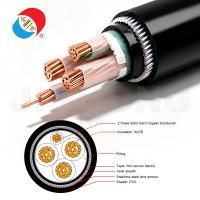 China YJV72 0.6/1kV Non-Magnetic AWA Armored Power Cable | Single-Core Anti-Circulating Current Vertical Laying Cable for sale