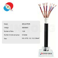 China ZR-DJYPVR Flexible Individual Shield Computer Cable | Flame Retardant Twisted Pair Instrument Control Wiring Cable for sale