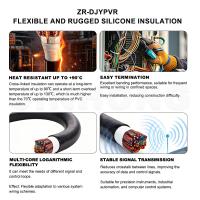China ZR-DJYPVR Flexible Individual Shield Computer Cable | Flame Retardant Twisted Pair Instrument Control Wiring Cable for sale