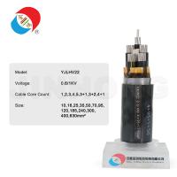 China YJLHV22 Aluminum Alloy Armored Power Cable | Anti-Creep Underground Direct Burial Low Voltage Distribution Cable for sale