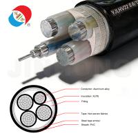 China YJLHV22 Aluminum Alloy Steel Tape Armoured PVC Sheathed Power Cable | STA Underground Armoured Distribution Cable for sale