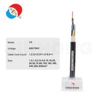 China YZ Rubber Sheathed Flexible for Construction Site Tools, Mobile Equipment, Temporary Power & Wet Industrial Working Conditions for sale