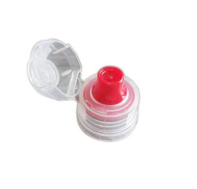 China 28/38MM Flip Top Plastic Cap Wear Resistant Recyclable K907-1 for sale