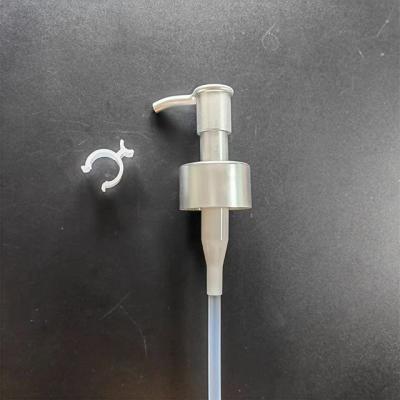 China 0.9 - 1.0CC Aluminum Lotion Pump Neck 20 / 24 / 28 Oil Pump K209-ALUM for sale