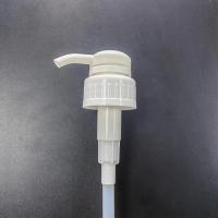 China K206-11 Shiny White Screw Lotion Pump Discharge Rate 4ml/T Nonspill Spring Inside for sale