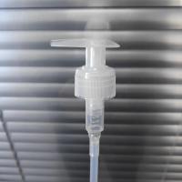 China 24/28 Smooth Transparent PP PE Lotion Pump For Body Lotion for sale