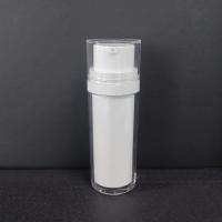 China Capacity 50ml-120ml Airless Pump Bottle In White Black Transparent for sale
