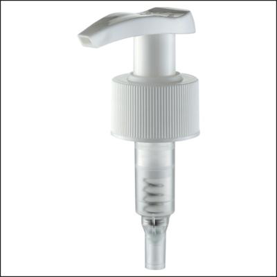 China 28/410 PP New Plastic Right Left Lock Dispenser Lotion Pump For Bottle for sale