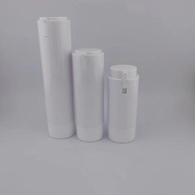 China Plastic PP Airless Pump Bottle Multipurpose For Cream AS Replaceable Dispenser for sale