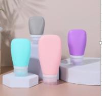 China Leak Proof Portable  Empty Shampoo Travel Size Silicone Bottles Cream Container for sale