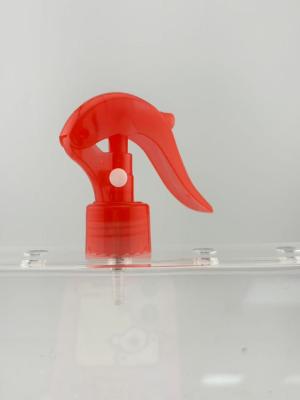 China Personal Care Usage Plastic Mini Trigger for Red Cosmetic Packaging for sale