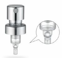 China ODM K403 Fine Mist Perfume Pump Sprayer 0.10cc Aluminum Silver Color for sale