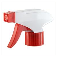 China PP Plastic Red and White Trigger Pump Sprayer K101-8 Chemical Solvent Resistant for Chemical Industry for sale