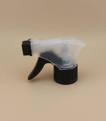 China Trigger Pump Sprayer K101-4 Black and Clear Plastic PP for Hairdressing Bottles for sale