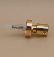 China Golden Alum Button Fine Crimp Sprayer Big Housing K402-1 for Perfume for sale