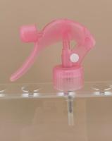 China Clear Pink Plastic Mini Trigger Sprayer K604-1 for Hairdressing Customized for sale