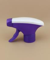 China Double Color White and Purple Simple Trigger Sprayer K101-6 for Household Cleaning for sale