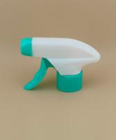China White and Cyan Simple Trigger Sprayer K101-9 for Household Cleaning Bottles Certification for sale