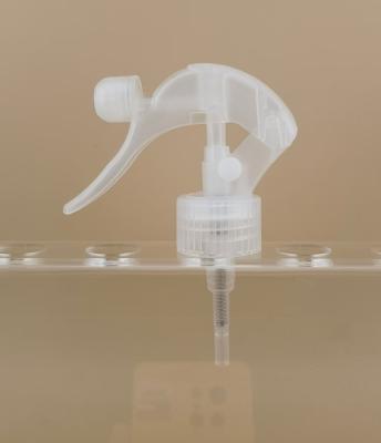 China Plastic PP Clear Mini Trigger Sprayer K604-1 for Household Cleaning CRC Possible for sale