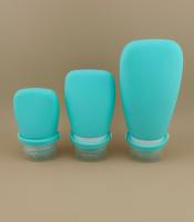China Cyan Refill Container Silicone Travel Bottles K1400 for Skincare for sale