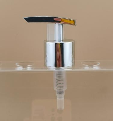 China Lotion Pump Plastic Silvery Dispenser Pump K1104 for Bottles for sale