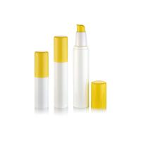 China Good Quality Colorful PP Round Skincare Container Pump Airless Bottle for sale