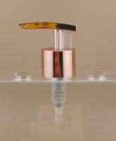 China Pink Lotion Pump Plastic Pink Dispenser Pump K1104 For Bottles for sale