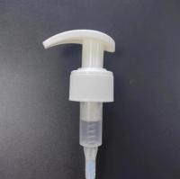 China Lotion Pump 316SS Spring White Body Lotion Dispenser Pump Neck 24 / 28 Discharge Rate K202-5 for sale