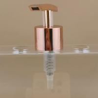 China Factory Price Plastic Lotion Pump Liquid Soap Hand Wash Hand Gel Dispenser Pump Cap with UV Coating for sale