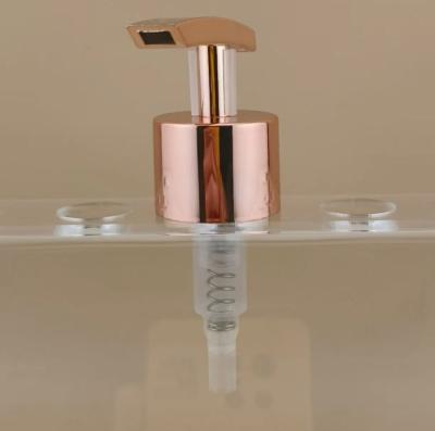 China Factory Price Plastic Lotion Pump Liquid Soap Hand Wash Hand Gel Dispenser Pump Cap with UV Coating for sale
