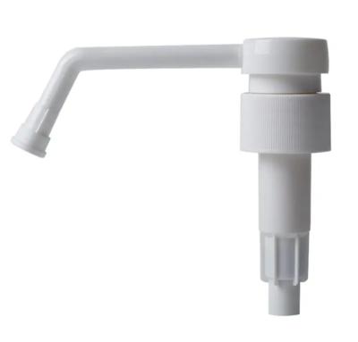 China Custom Authorized Tube K207-3 Nonspill White Lotion Dispenser Pump with Long Nozzle and Leakproof for sale