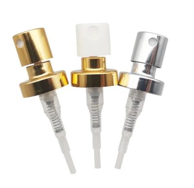 China High Quality Aluminium Perfume Atomizer Crimp Spray Pump Perfume Fine Mist Spray for sale