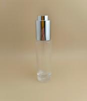 China Delicate Design Clear Smooth Round Long Dropper Bottle K-GBL30 for Essence for sale