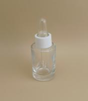China Glass Mini Dropper Bottle Tailored to Skincare Applications Ensuring Easy Handling and Accurate Dispensing for Women Skincare for sale