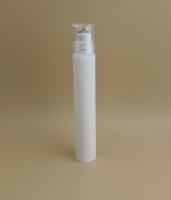 China Delicate Design White Plastic Rolling Flexible Tube for Skincare for sale