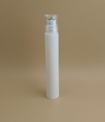 China Delicate Design White Plastic Rolling Flexible Tube for Skincare for sale