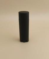 China Black Small Ellipse Smooth Lip Balm Packaging for Lipsticks for sale