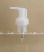 China Delicate Design Clear Plastic Foam Pump for Shampoo Bottles for sale