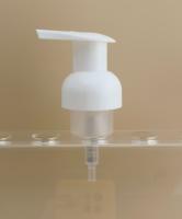 China Delicate Design White Plastic Foam Pump for Shampoo Bottles for sale