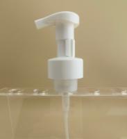 China Delicate Design White Plastic Big Foam Pump for Shampoo Bottles for sale
