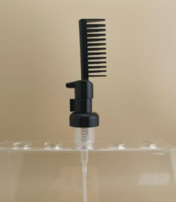 China Delicate Design Black Plastic Big Foam Pump for Hairspray for sale